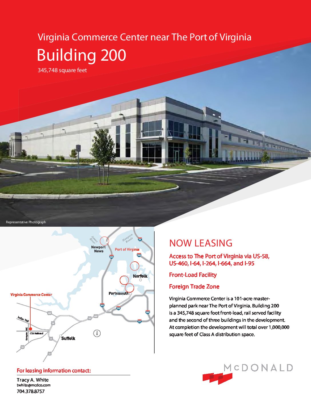 Virginia Commerce Center - McDonald Development