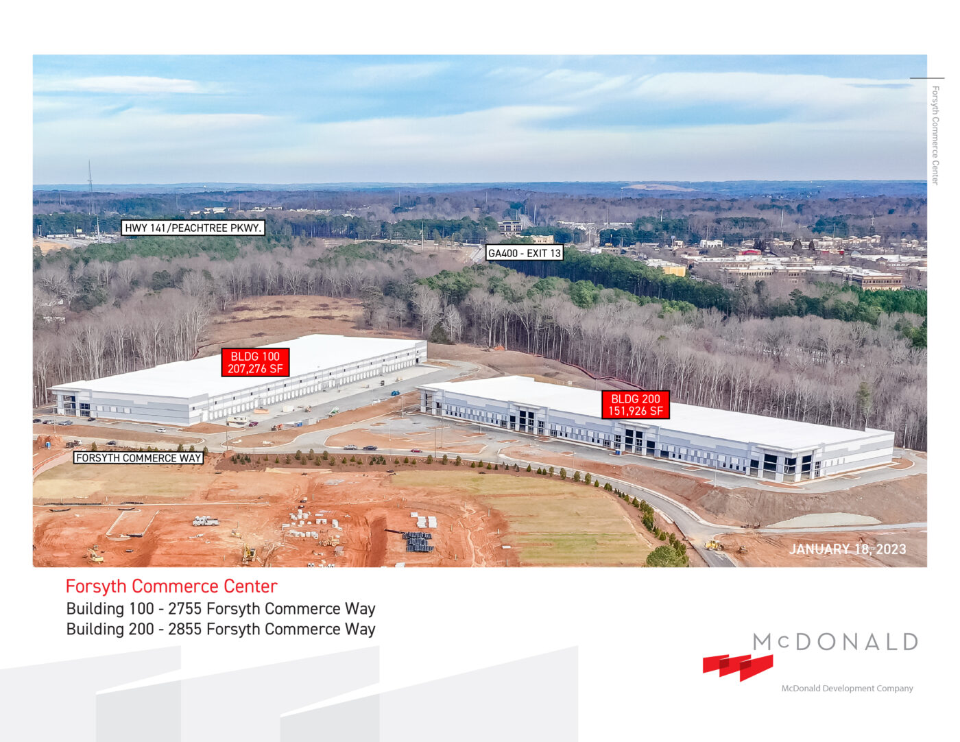 Forsyth Commerce Center - McDonald Development